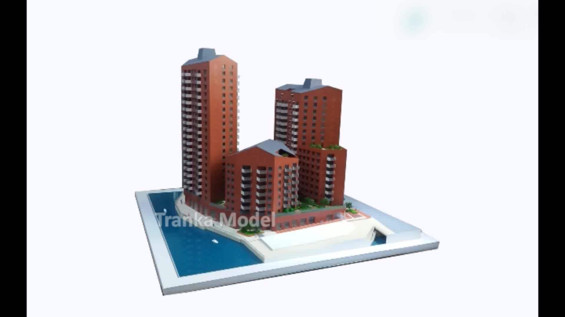 3d Display Real Estate House Model Design,Scale Model Tree - Buy House ...