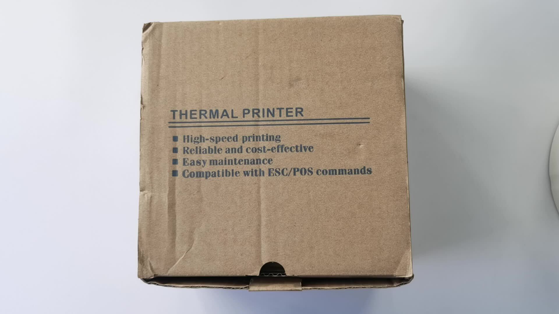 203dpi Serial Port Thermal Receipt Printer 58mm Mini Thermal Printer ...