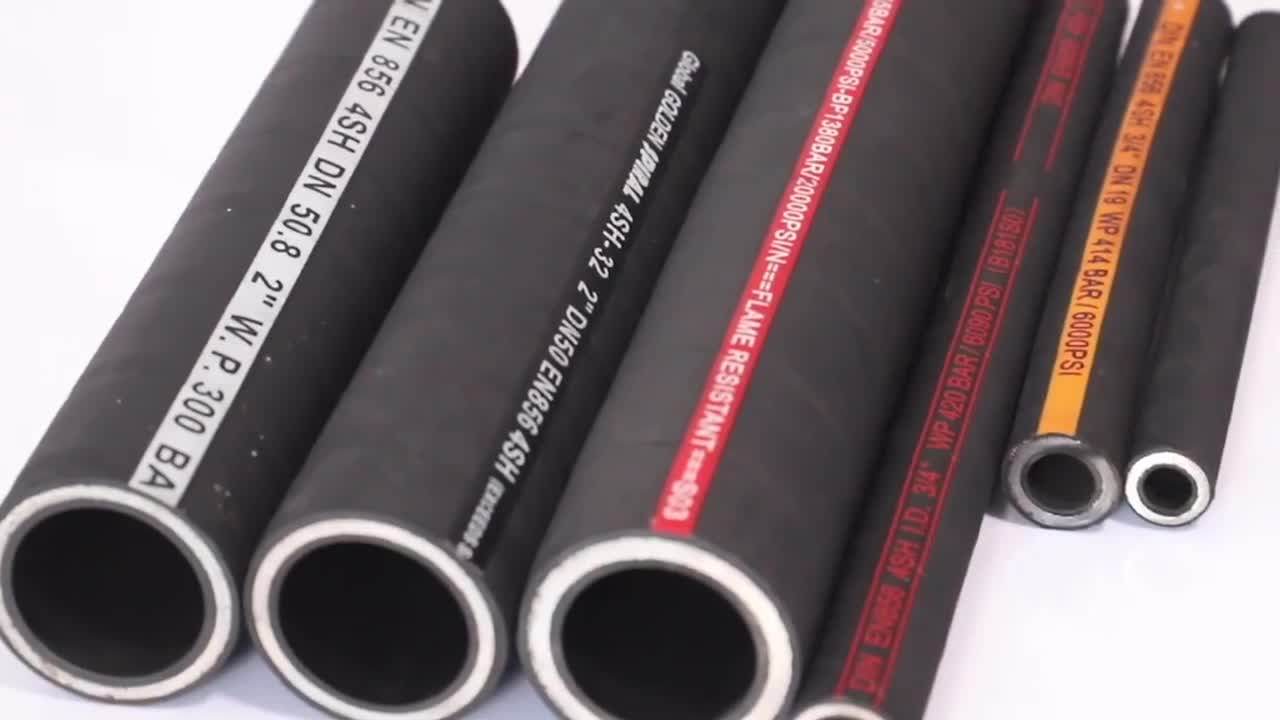 High Pressure Hydraulic Hose 1sn 2sn 4sh 4sp R13 R15 From Baili Hose ...