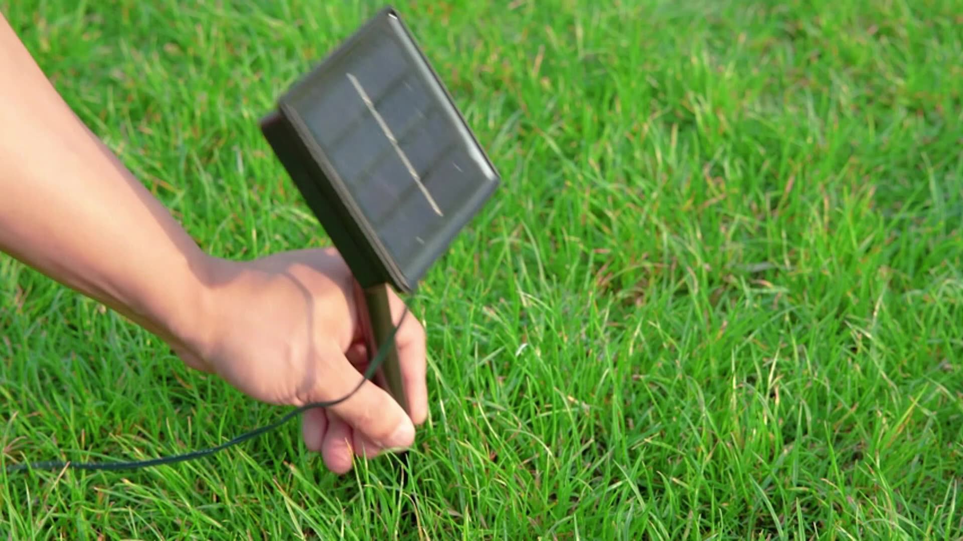 Red Solar Christmas Lights,Outdoor Waterproof Red Solar String Lights ...