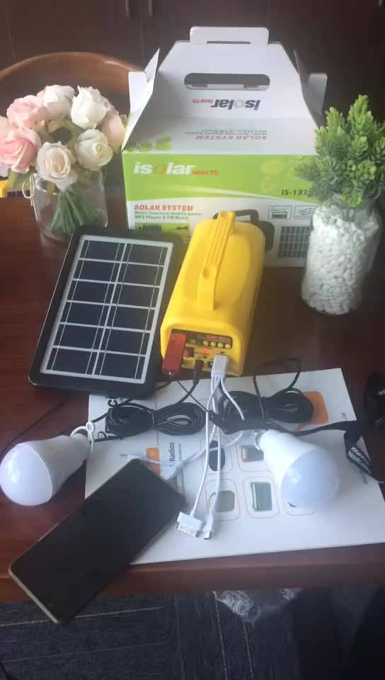 Is-1377s 3w Residential Solar Energy Kit Solar Panel Kit For Home Solar ...