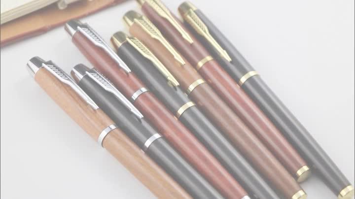 Woodturning Pen Making Kit Diy Assembly Stainless Steel Fountain Pen ...