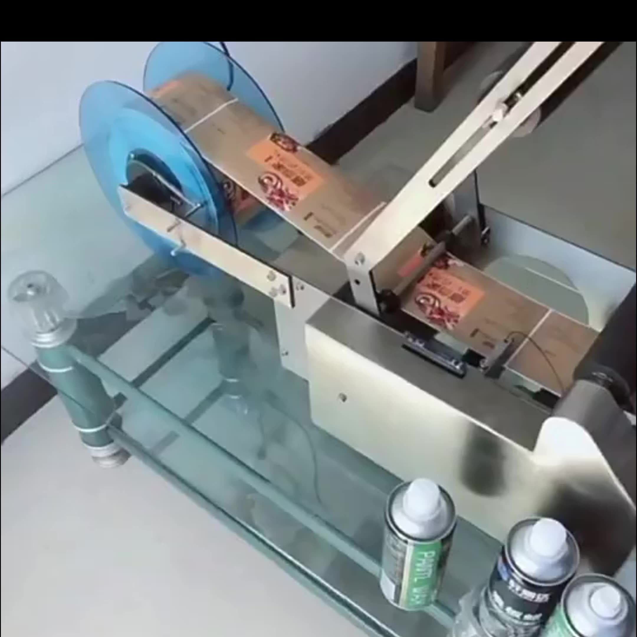 Qd-50 Pet Bottle Automatic Labelling Machine Wide Diameters Range Label ...