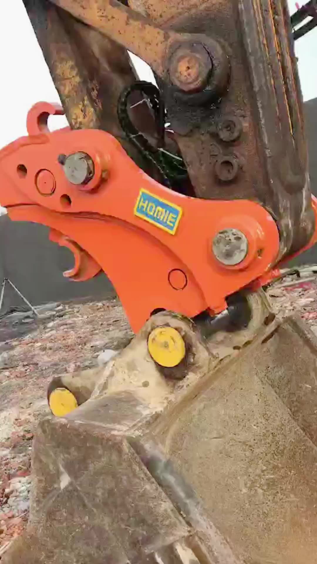 Homie Mechanical Quick Connect Manual Bucket Quick Coupler Hitch For ...