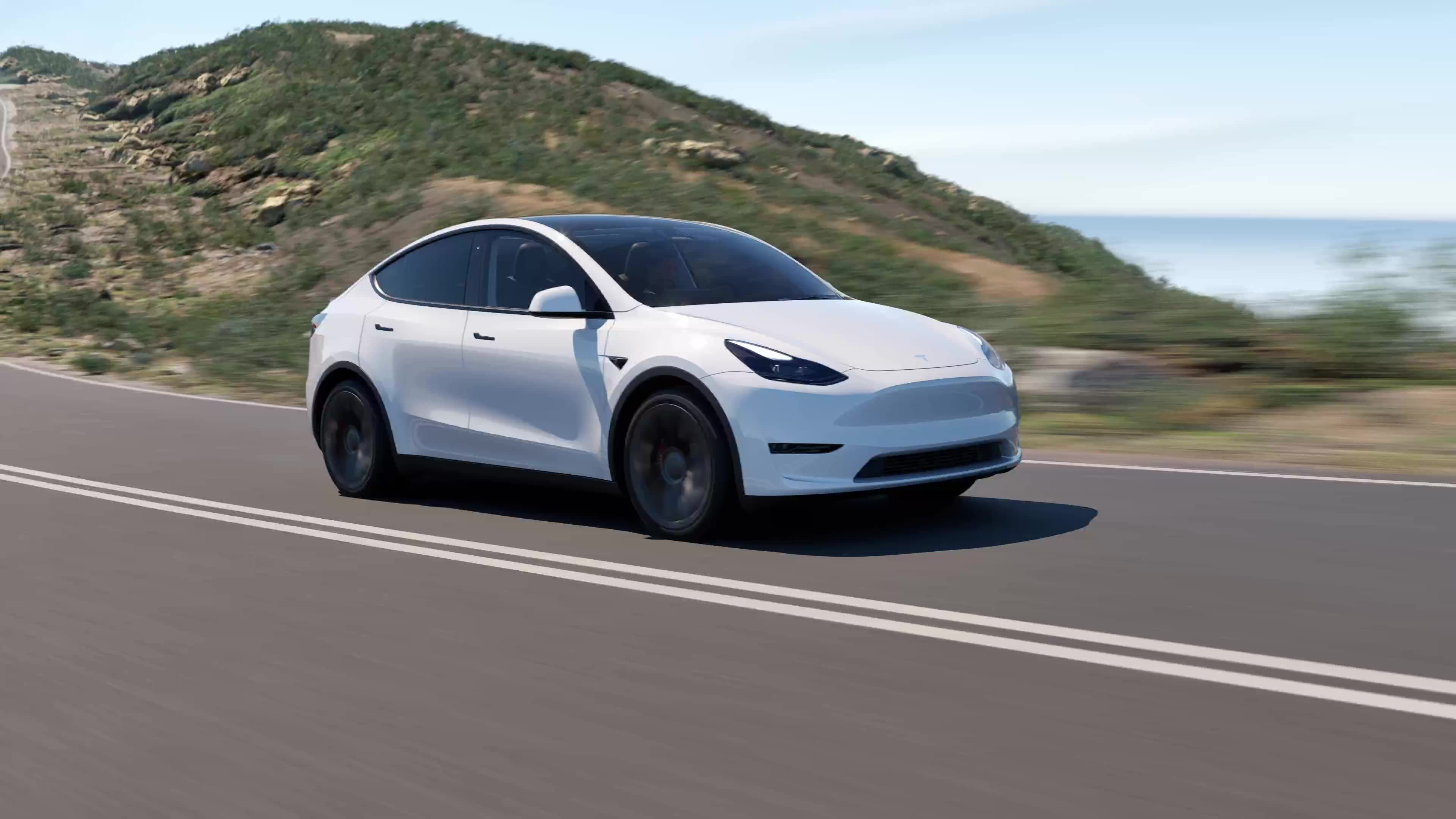4wd Tesla Model Y Ev Car 2023 Luxury 5 Seater Sedan New Energy Vehicle ...