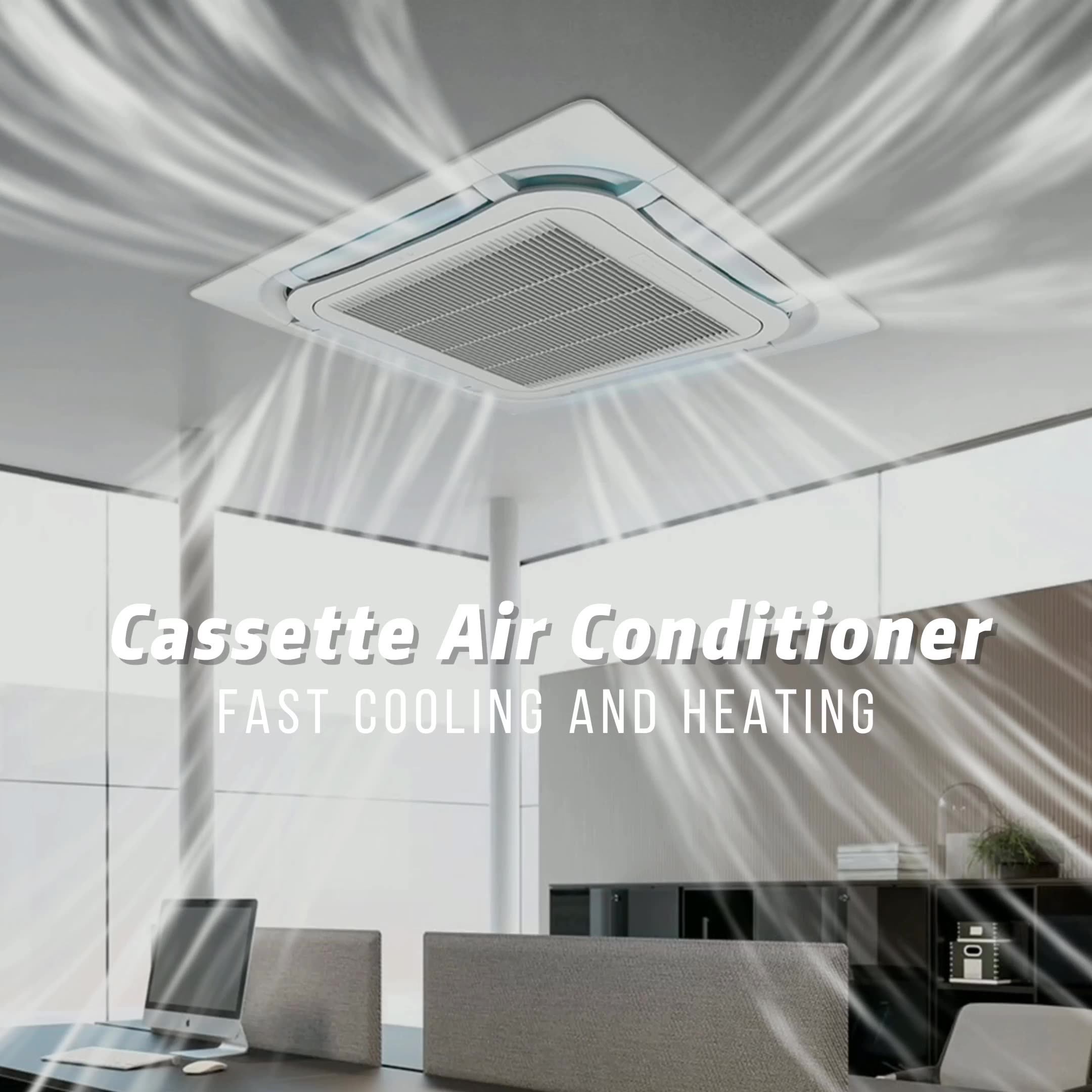 Gree Commercial Fcu Mini Split Vrf Air Conditioner 2-way 4-way Cassette ...