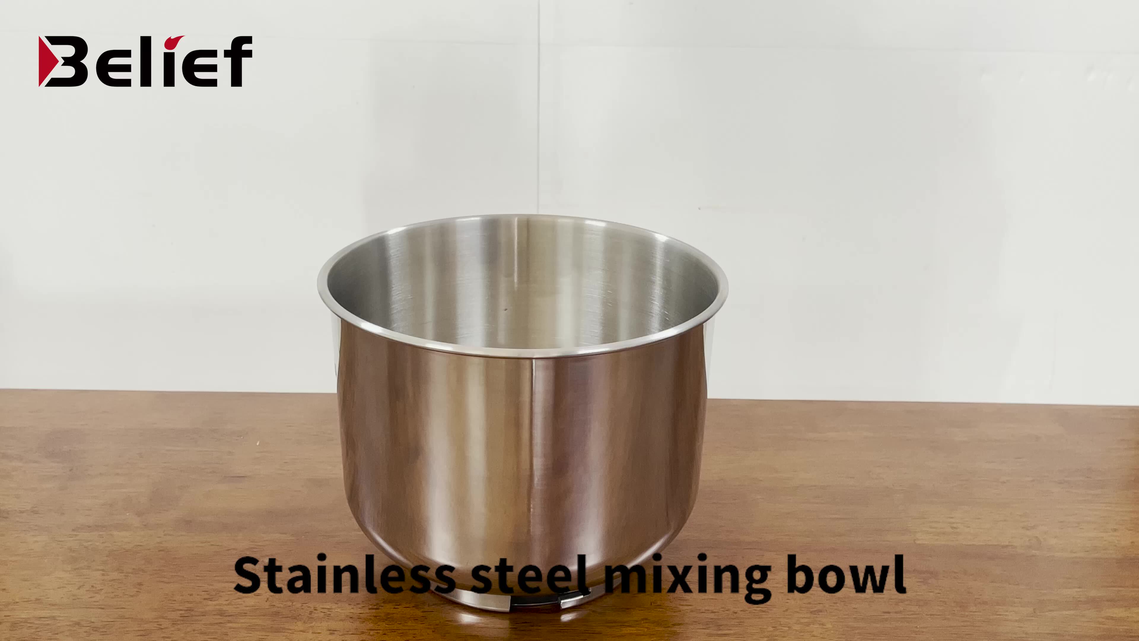 Multi-functional Food Specification Stainless Steel Round Mixing Basin ...