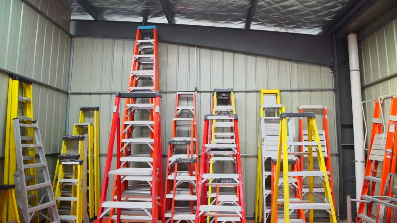 Household Safety Folding 3 Step Ladder With Handrail - Buy 3 Step ...