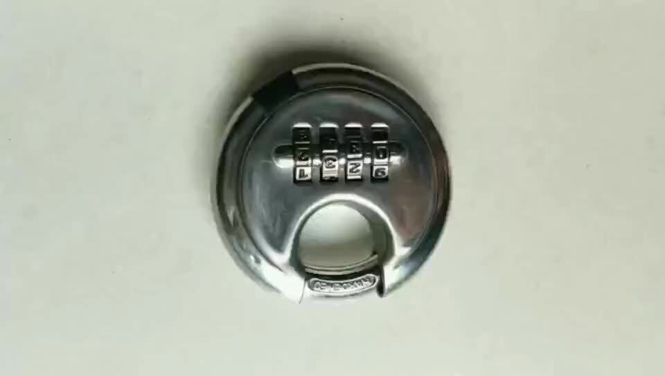 304 Stainless Steel High Security Heavy Duty 4 Digits Round Cam ...