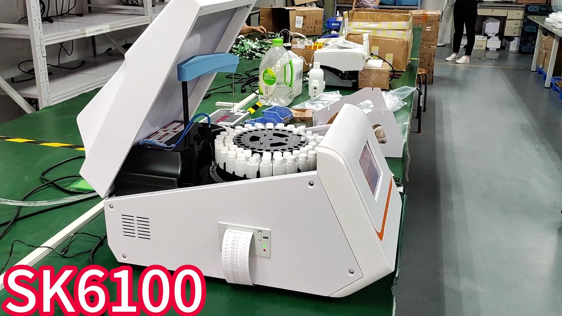 Blood Chemistry Analyzer 7 Inch Full Automatic Clinical Analysis Test ...