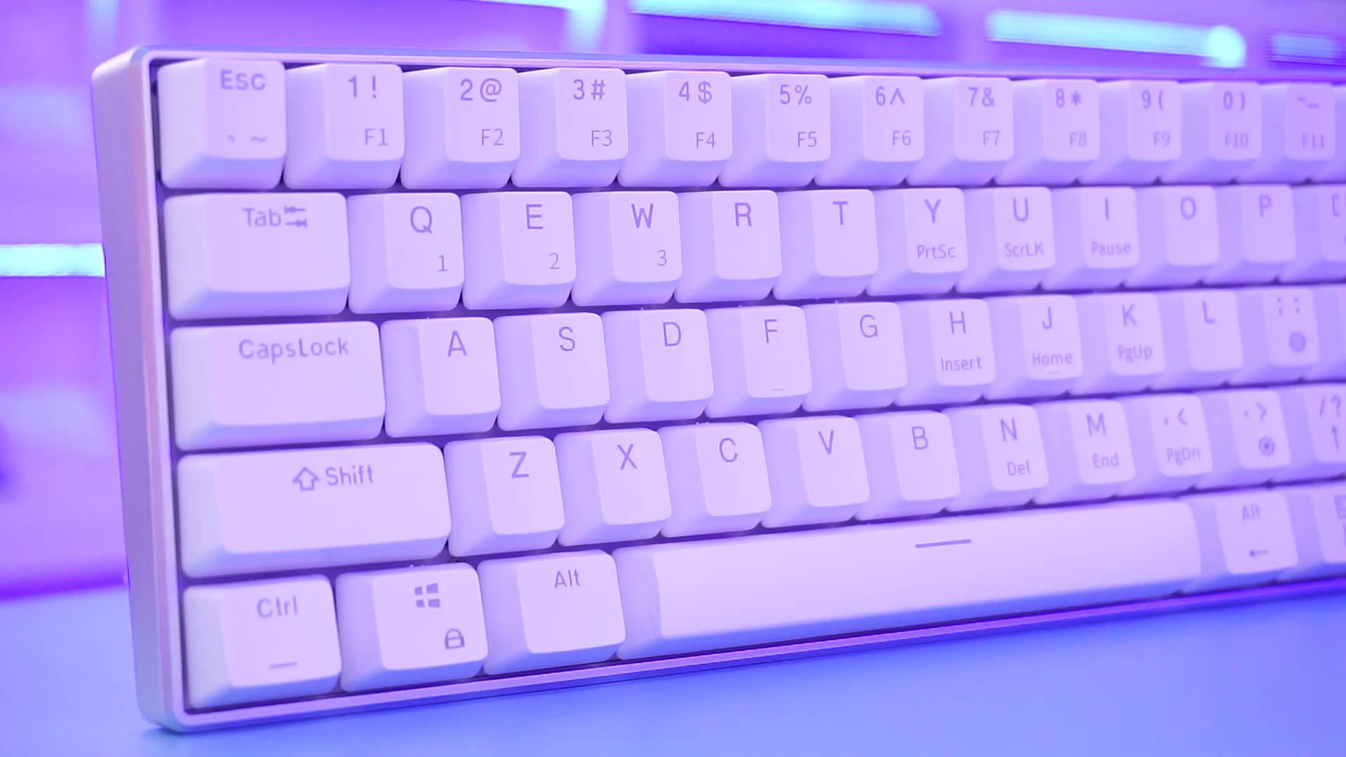 Royal Kludge Rk61 Rgb Gamer Hot Swap Tkl Bt Gk61 60% Rk 61 Key Hotswap ...