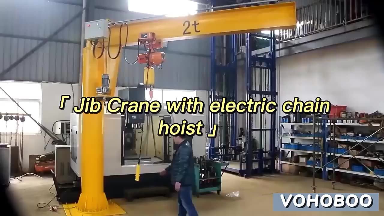 Workshop Foundation Jib Crane Wireless Remote Controller Or Be ...