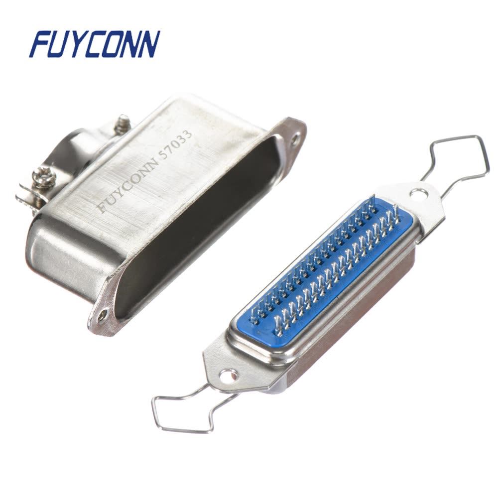 Female Solder 57 Connector,14 24 36 50 Pin Centronics Female Cable ...