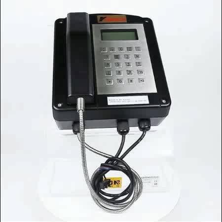 Mining Explosion Proof Ip66 Telephone Smc Material Industrial ...