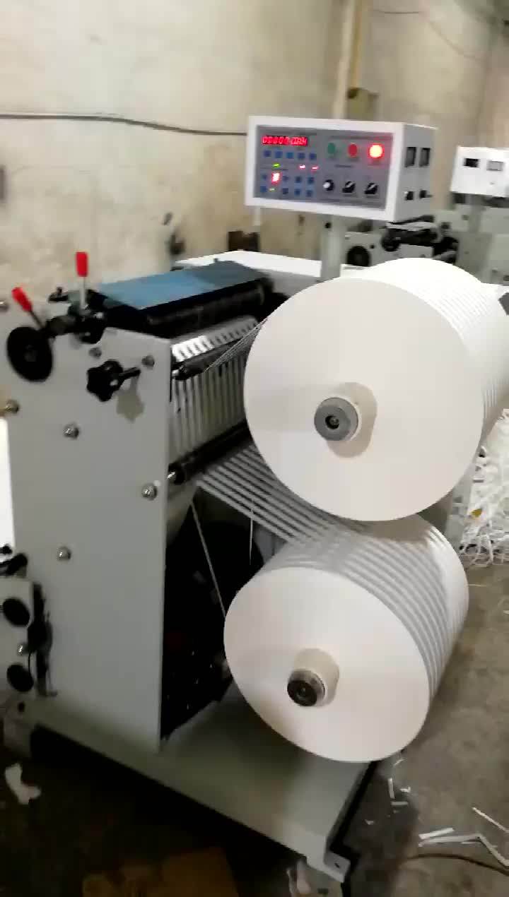 Fpl450l-p Magnetic Brake And Clutch Paper Straw Roll To Roll Slitting ...