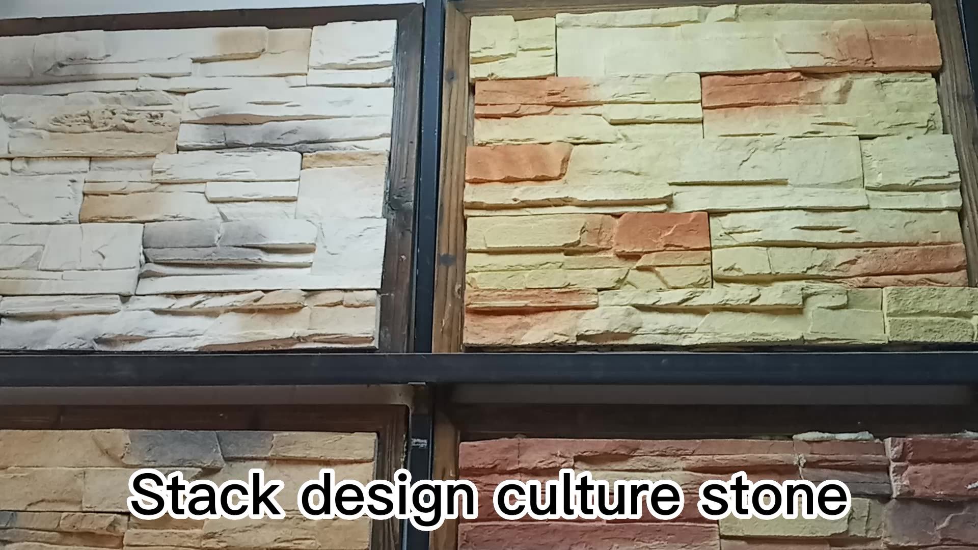 Faux Stacked Stone Veneer Cut To Size Panel For Exterior Facade ...