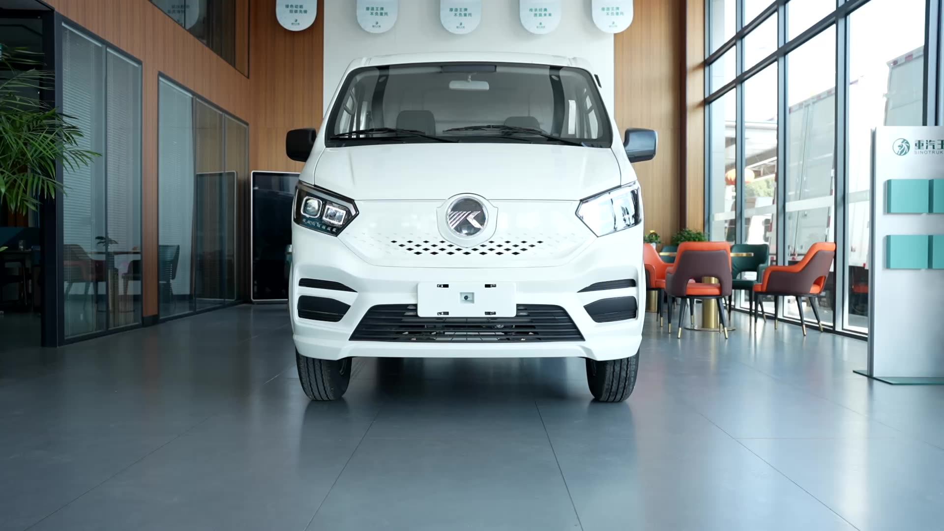 Kama Mini Ev Truck 3.2t 3.15t Electric Closed Van Light Truck Stores ...