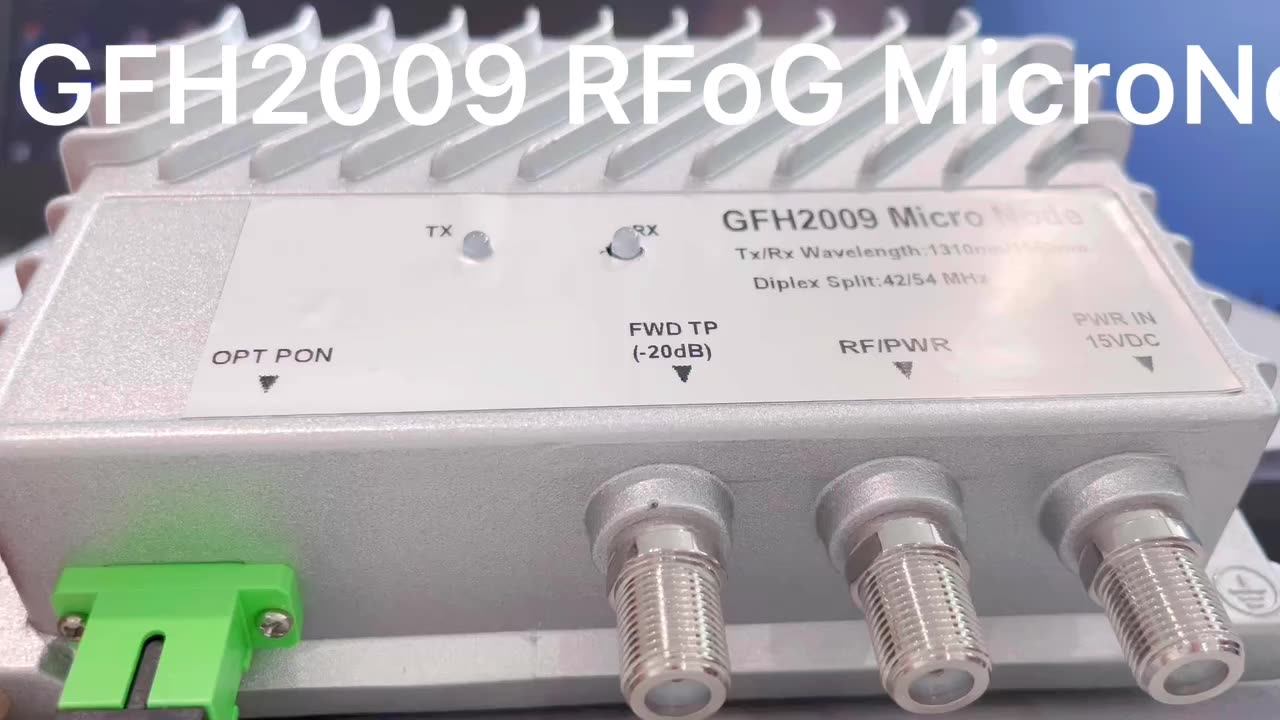 Receptor Óptico Mini Rfog De Fibra Óptica Para Tv,Cable De Tv Ftth Catv ...
