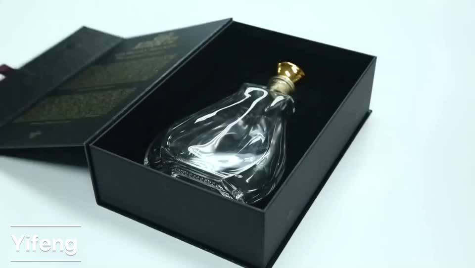 Luxury Double Open Wine Gift Boxes Cardboard Texture Paper 750ml 3 ...