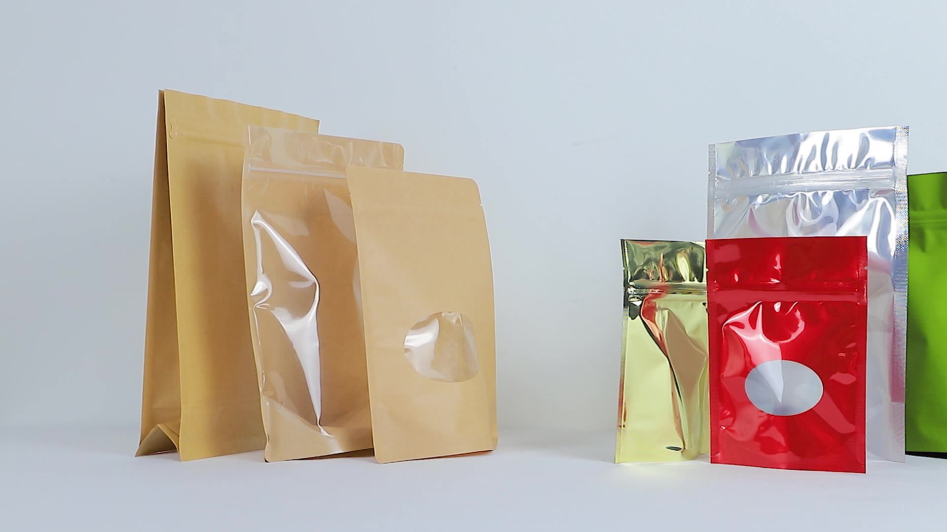 Candy Bag Mylar Foil Stand Up Pouch Zipper Digital Print Custom Food ...