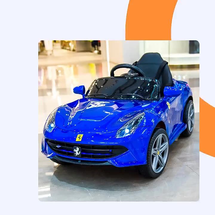 12v Remote Control Baby Ride-on Car Led Lights Powered By Battery ...