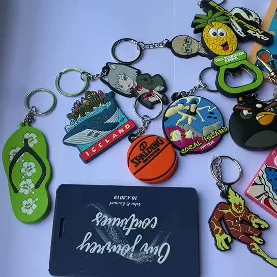 3d Keychain Machine Pvc Keychain Free Sample Plastic Custom Rubber Eco ...