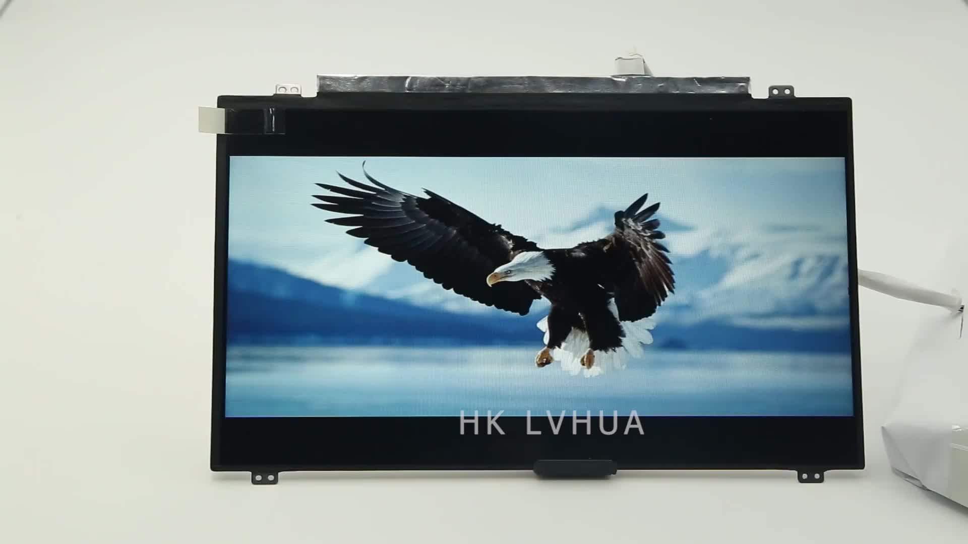 15.6" Slim 30pin Fhd Ips Led Laptop Screen N156hca-eab No Bracket ...