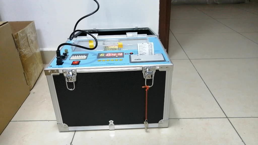 Iec156 Transformer Oil Dielectric Strength (bdv) Test Kit - Buy ...