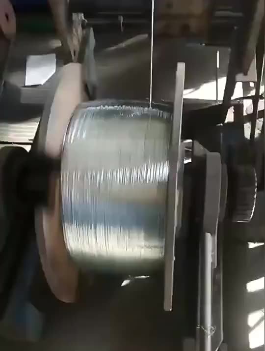 Gi Wire Galvanized Steel High Tensile Line Hot Dipped Alambre ...