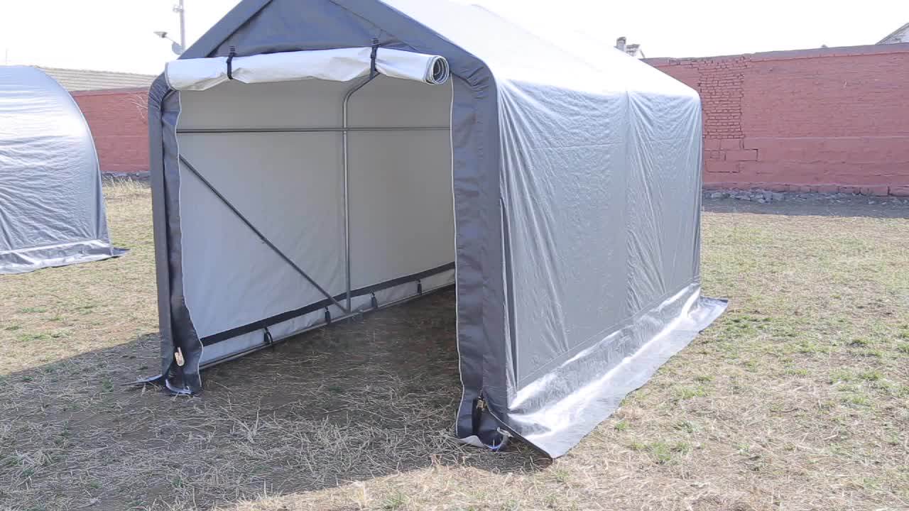 T326515 W10xl20xh4.8m Portable Temporary Fabric Storage Buildings - Buy ...