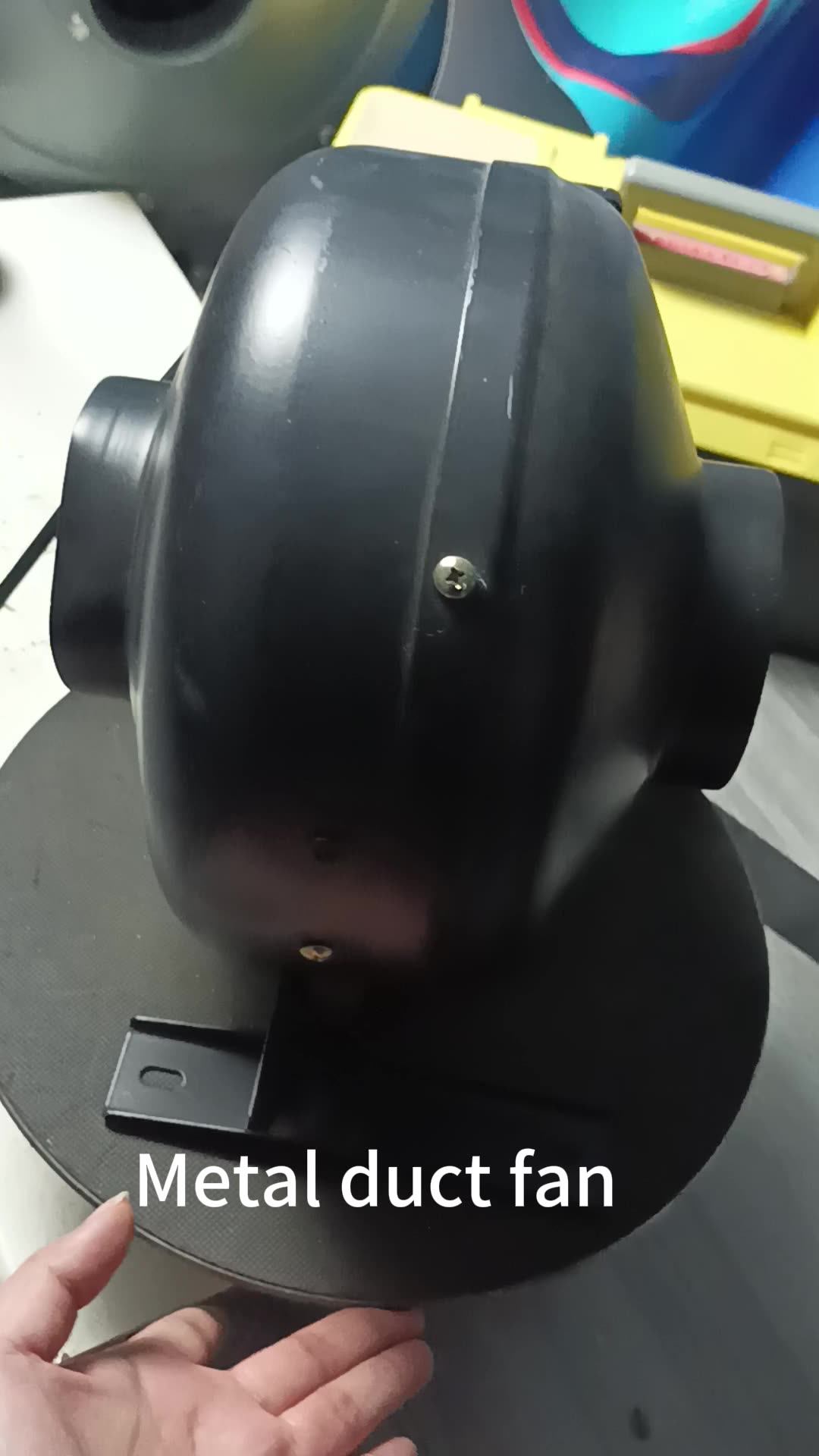 Industrial Exhaust Fan Externalrotor Duct Smoke Exhaust Coaxial Low ...