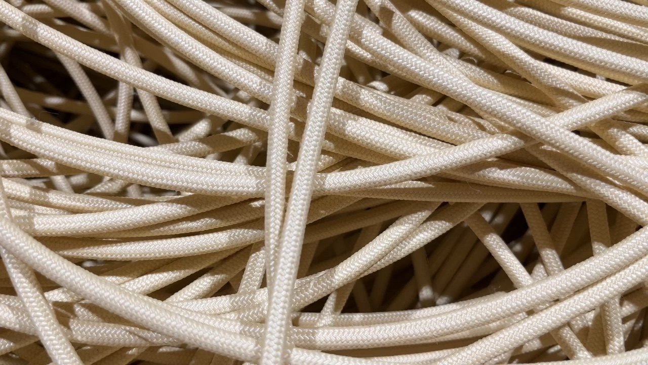 10mm 16mm 20mm 30mm Aramid Rope Strong Flame Retardant Fire Proof Cord ...