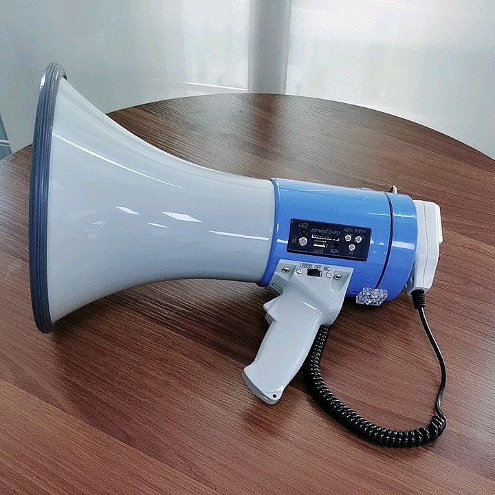 50w Er66 Bullhorn Speaker With Usb,Sd,Aux For Public Address Safety ...