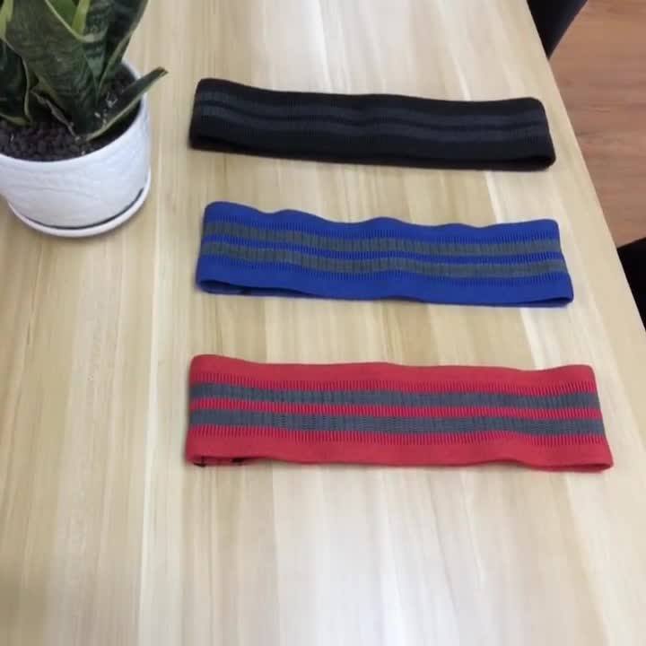 3 Pack Anti Slip Rubber Grip Strips Woven Fabric Elastic Resistance ...