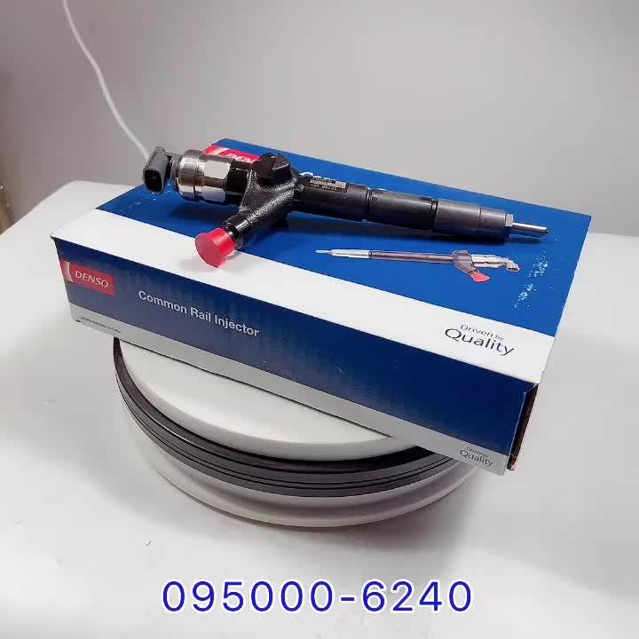 Denso De Combustible Diesel Común Carril Inyector 095000-6240 Para ...