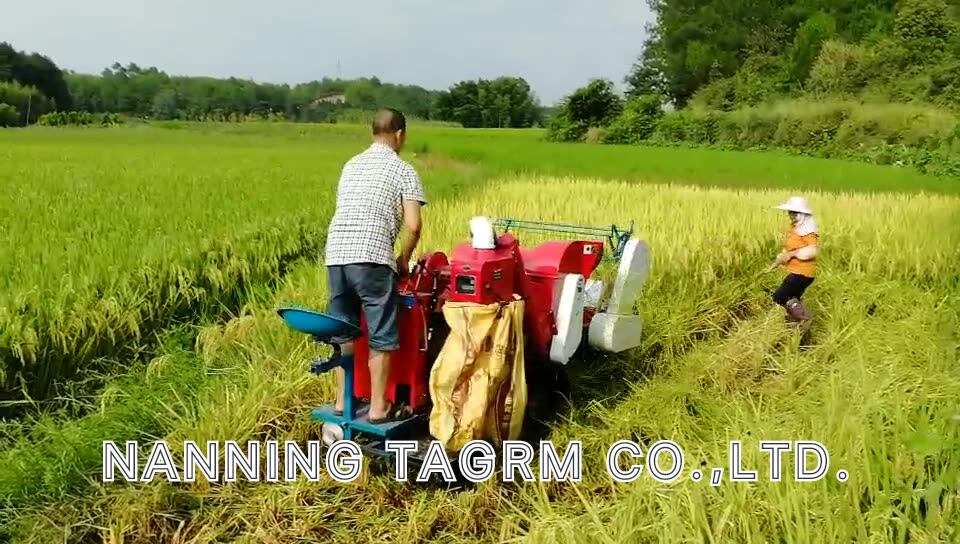Small Sweet Grain Silage Combine Harvester Machine Mini Corn Harvest ...
