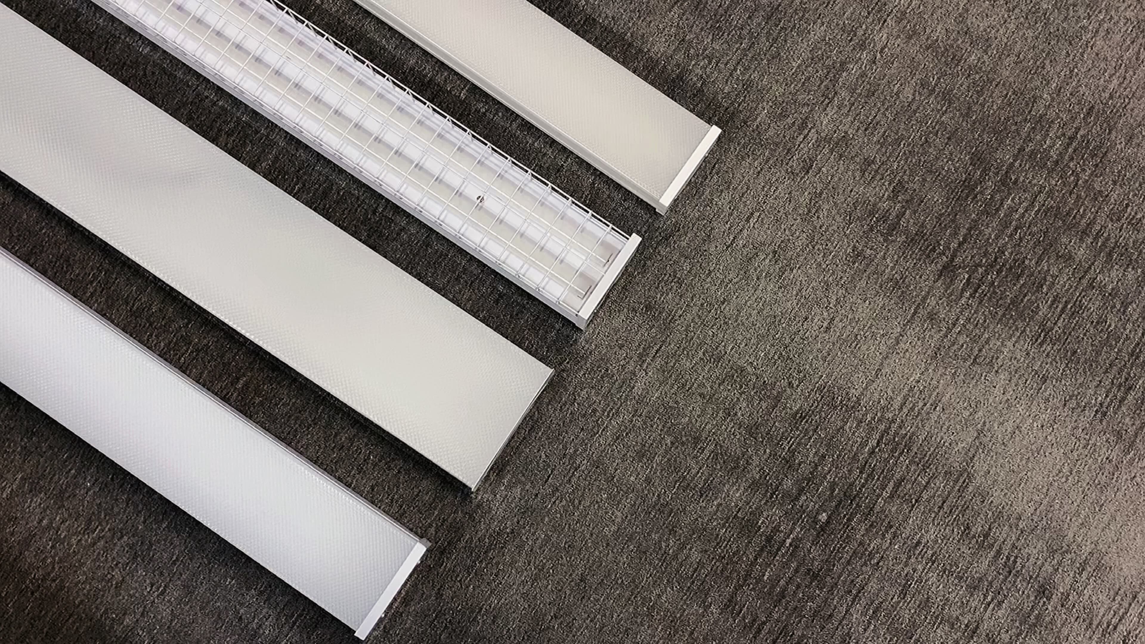 48 Inch Light Ceiling Mounted Linear Lamp Wrap Around Fixtures Led ...