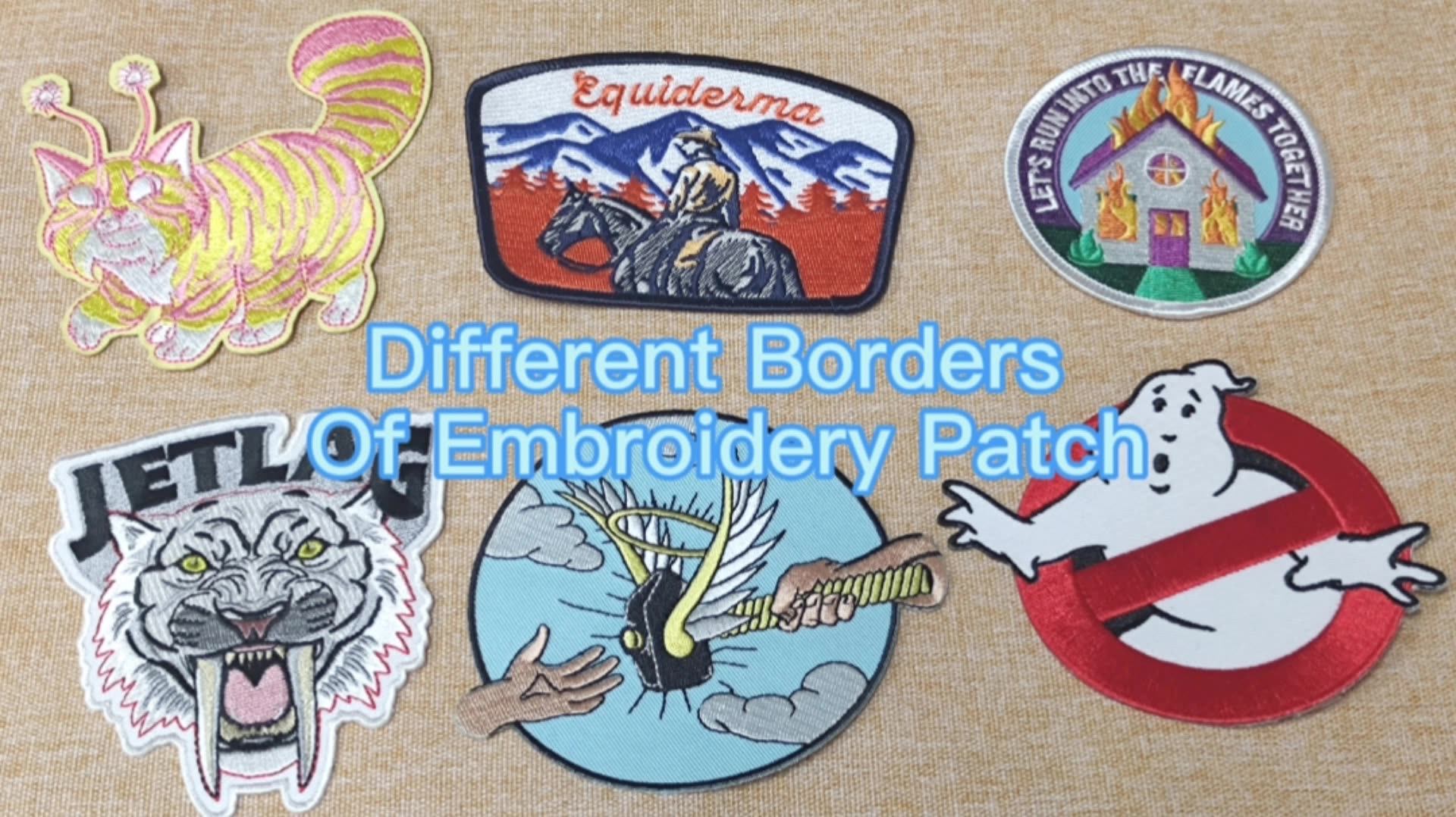 Customize Your Own Design Embroidered Patch Embroidery Badge Sew On ...