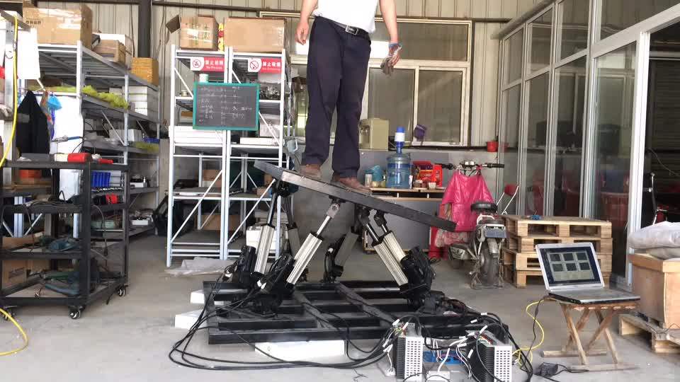 Servo Electric Cylinder Actuator Force 250kgs For 3dof Motion Platform ...