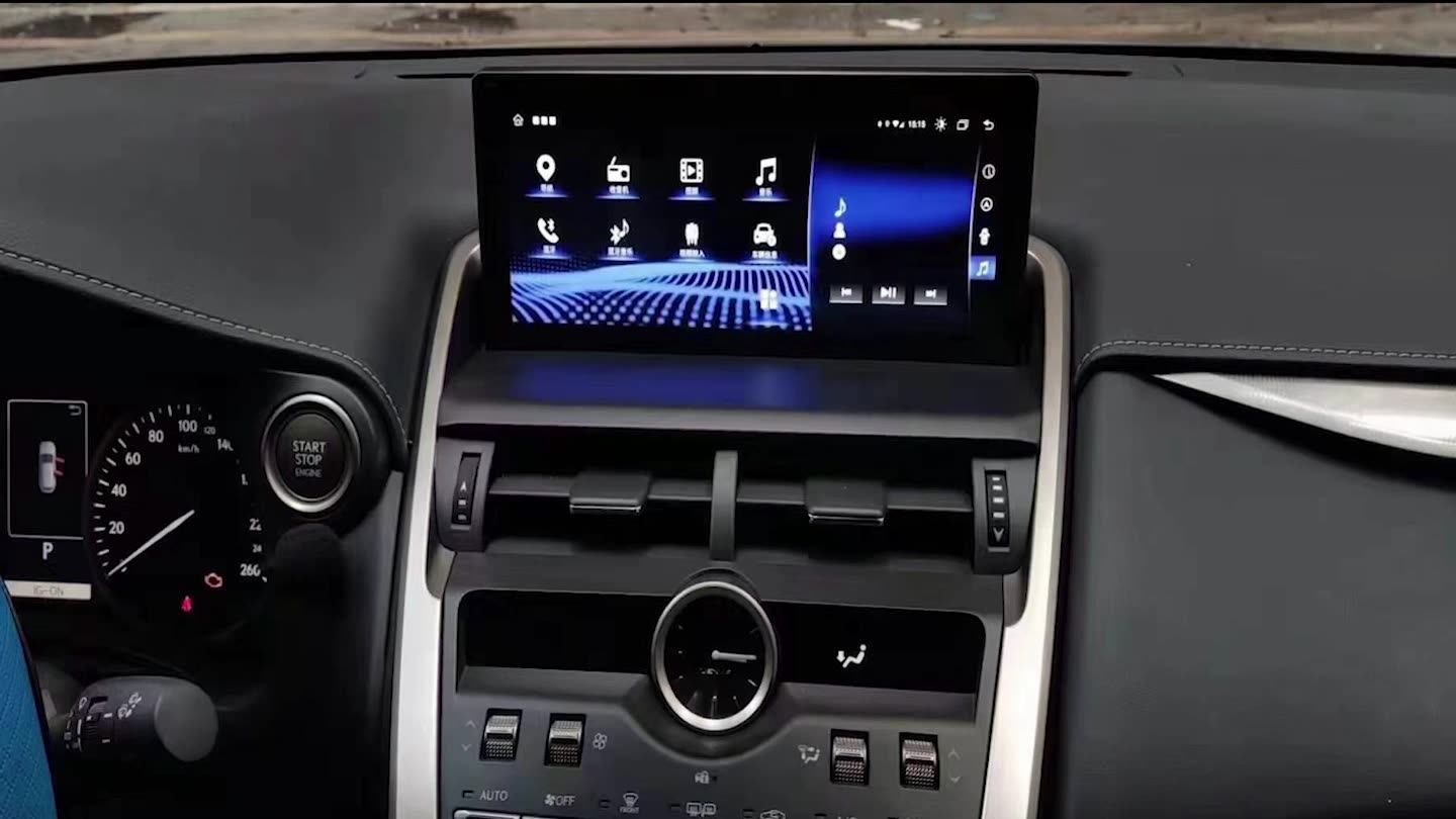 Zlh 10.25 Android 12 Touch Screen Car Carplay Auto For Lexus Nx 200t ...