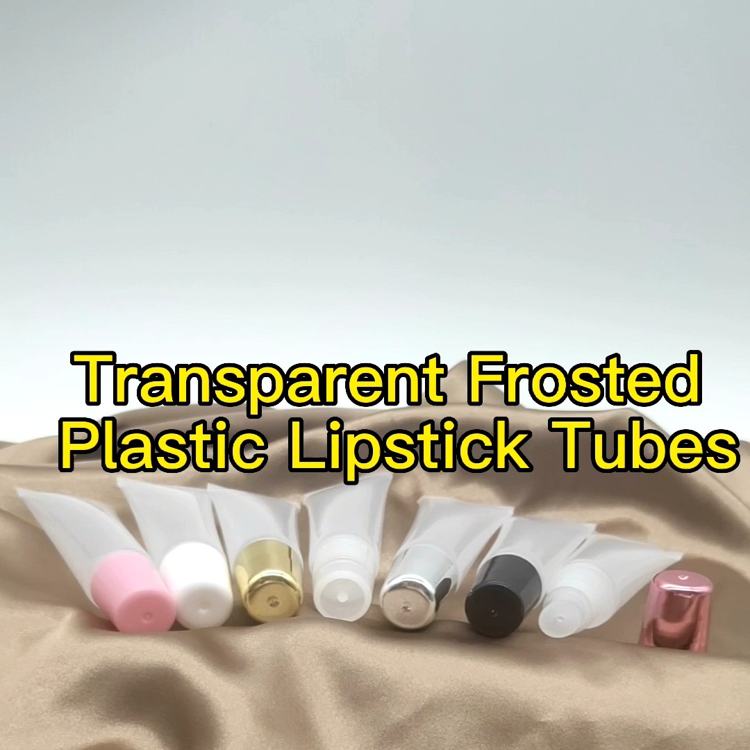 Luxury Empty Transparent Frosted Lipstick Tubes 15 Ml 10ml Lip Gloss ...