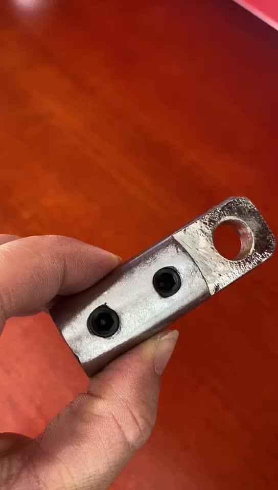 Eyelet Wire Rope Fittings For Fitness Equipment Round Head Terminal ...