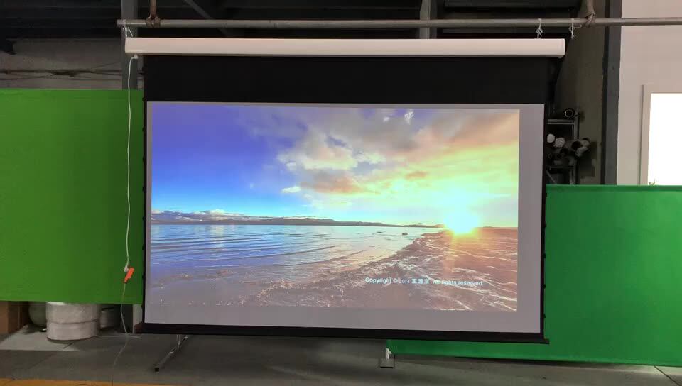 Migo Alr Motorized Tensioned Electric Projector Projection Screen - Buy ...