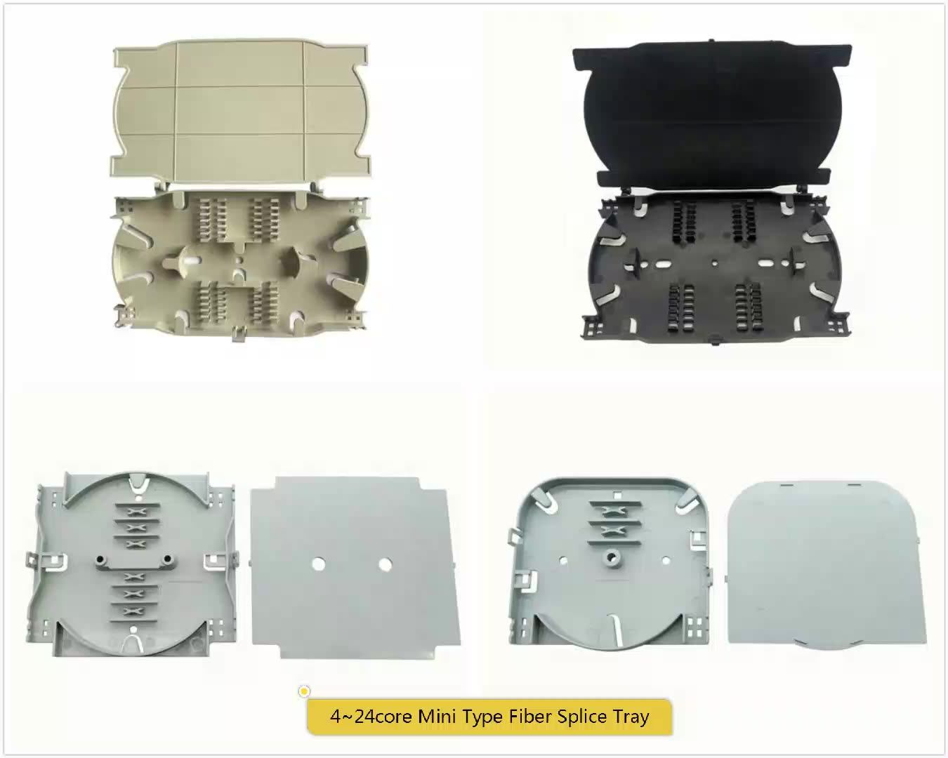 24 Cores Ftth Fiber Splice Tray Closure Splice Trays 24 Fiber Optic ...