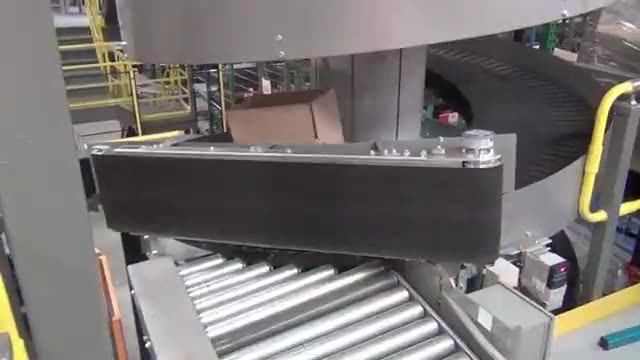Multi-infeed And Multi-outfeed Spiral Conveyor At Different Floor With ...