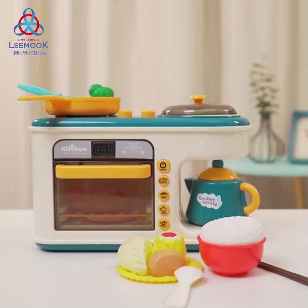 Leemook B/o Home Appliance Food Play Toy Multi-functional Breakfast ...