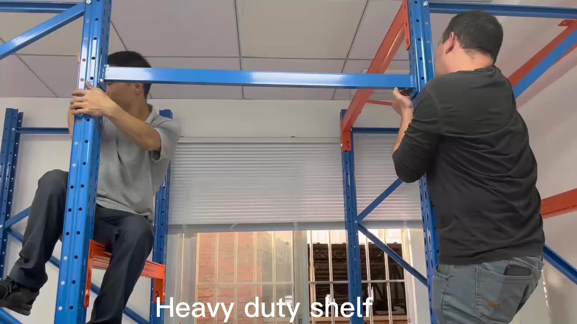 Adjustable Factory Warehouse Stacking Racks Industrial Storage Shelf ...