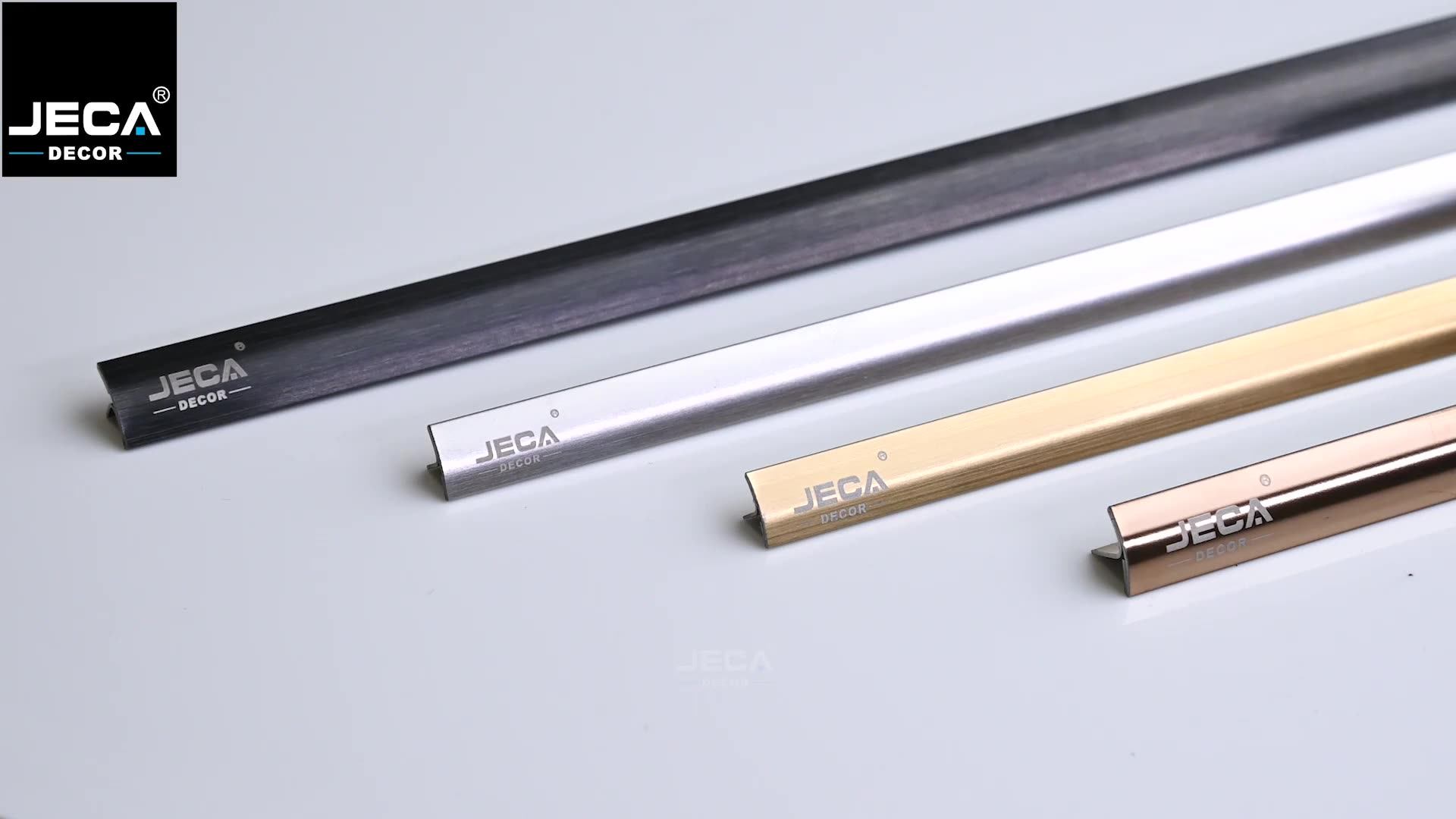 Foshan Factory Jeca Tile Accessories Stainless Steel Tile Trim For Wall ...