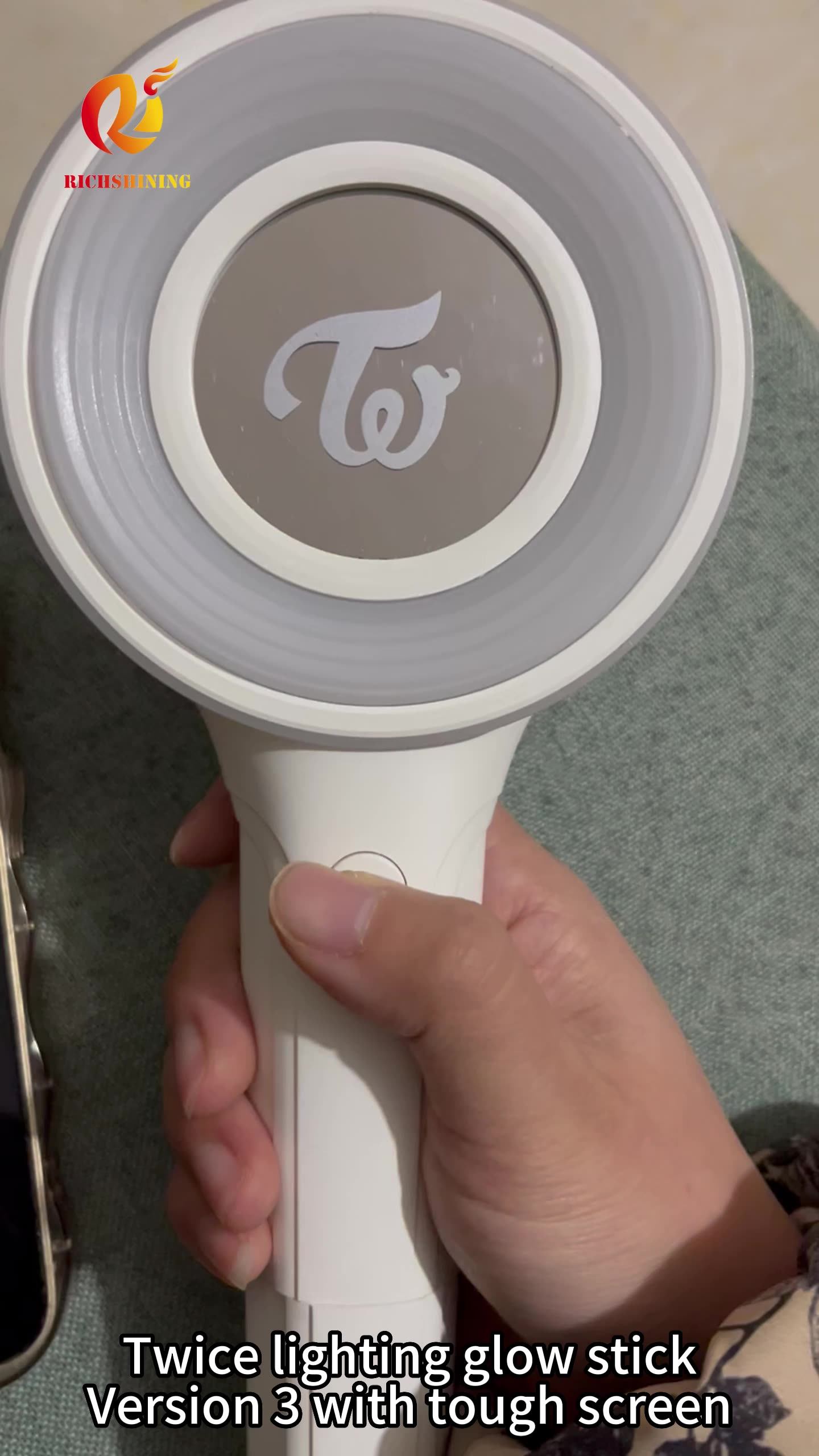 Twice Glow Light Stick Version 3 With Tough Screen Kpop Merchandise ...