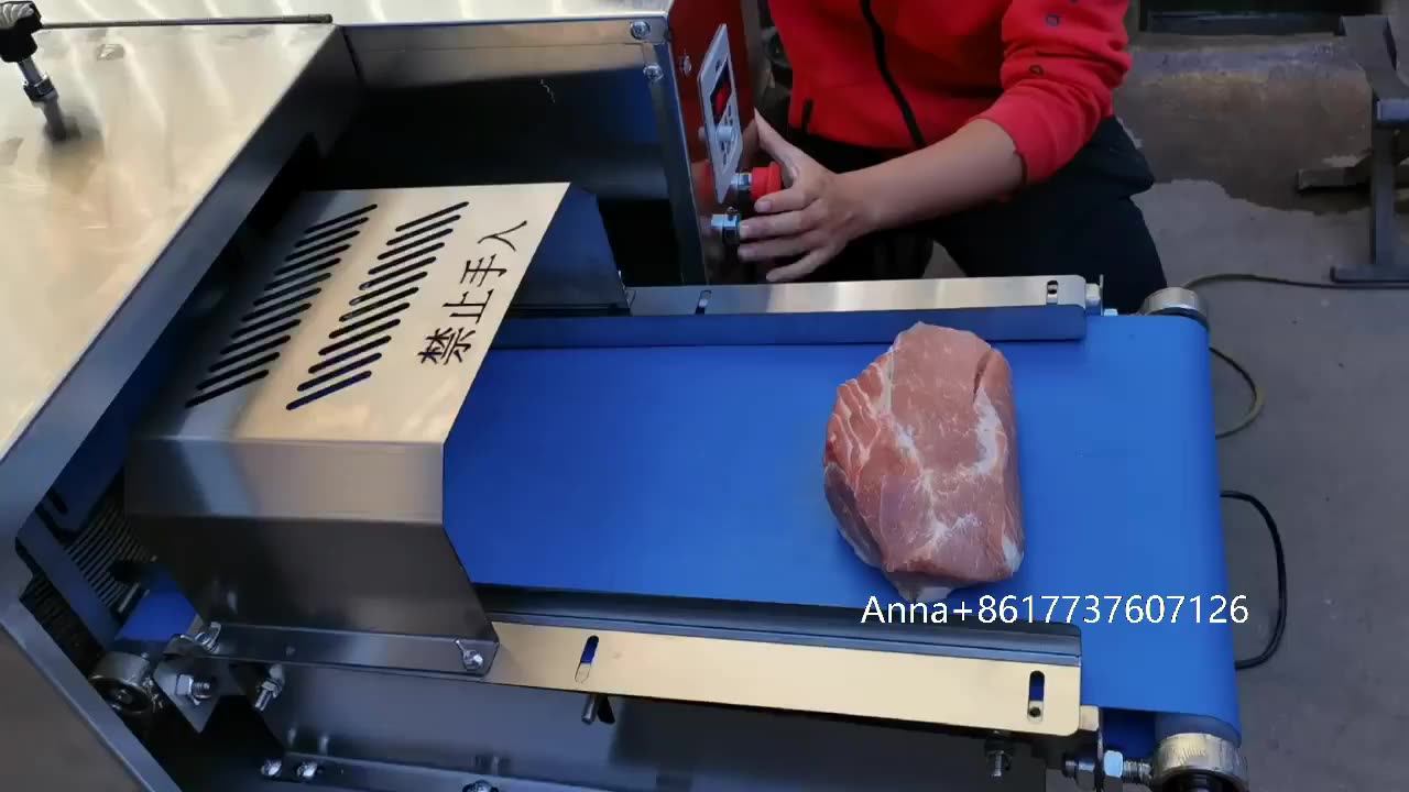 Fresh Meat Slicer Commercial Fresh Fillet Meat Steak Tenderloin Slicing ...